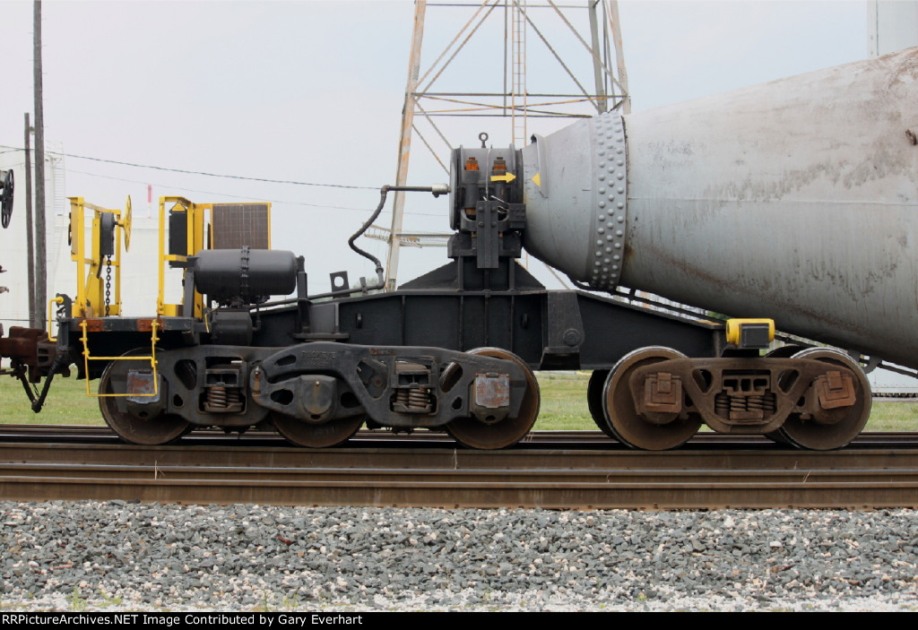 INLX 135 wheel set closeup - ArcelorMittal (formerly Inland Steel)